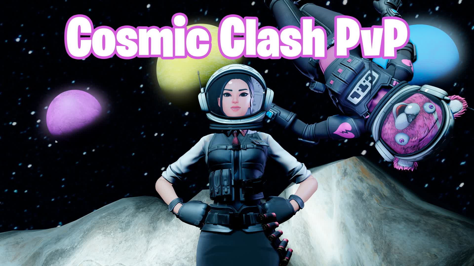 Cosmic Clash PvP 8156-2860-9362 by ggcoco - Fortnite Creative Map Code - Fortnite.GG