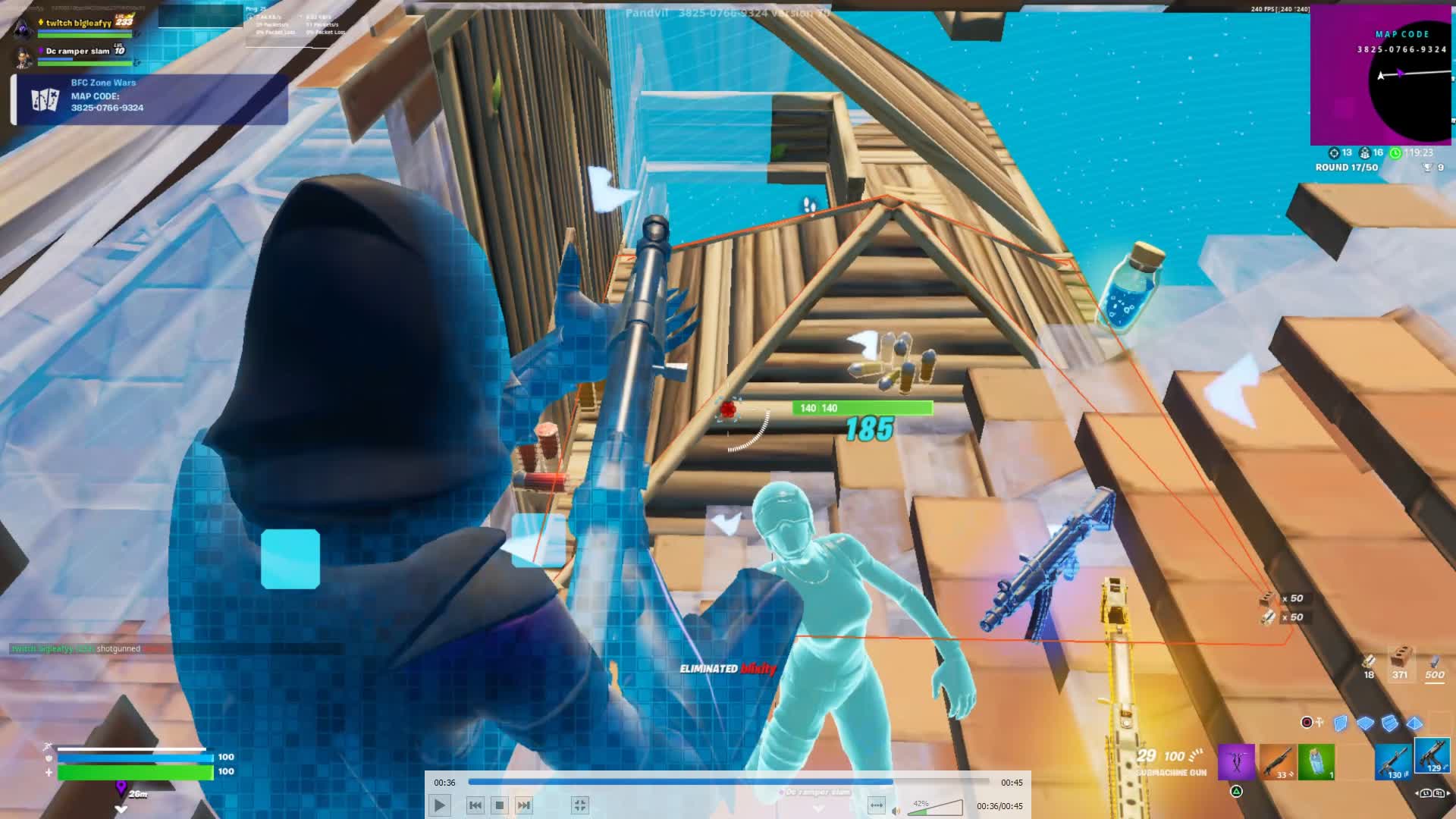 Leafyy's 1v1 Delay Map V2! 0205-9453-0409 by leafyy - Fortnite Creative ...