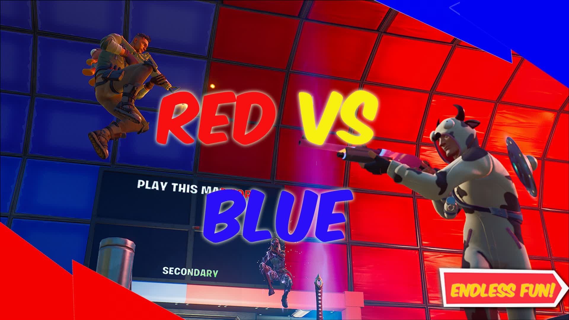 🔴Red Vs Blue🔵 1189-2662-7905 by dr7 - Fortnite.GG