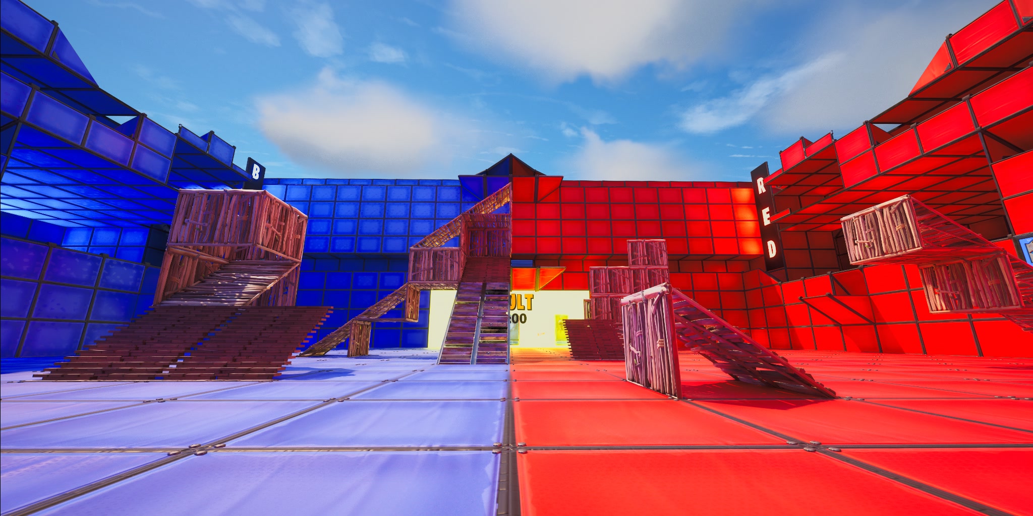 FUN RED VS BLUE🔴🔵 - 2348-5113-8290 | Fortnite Zone