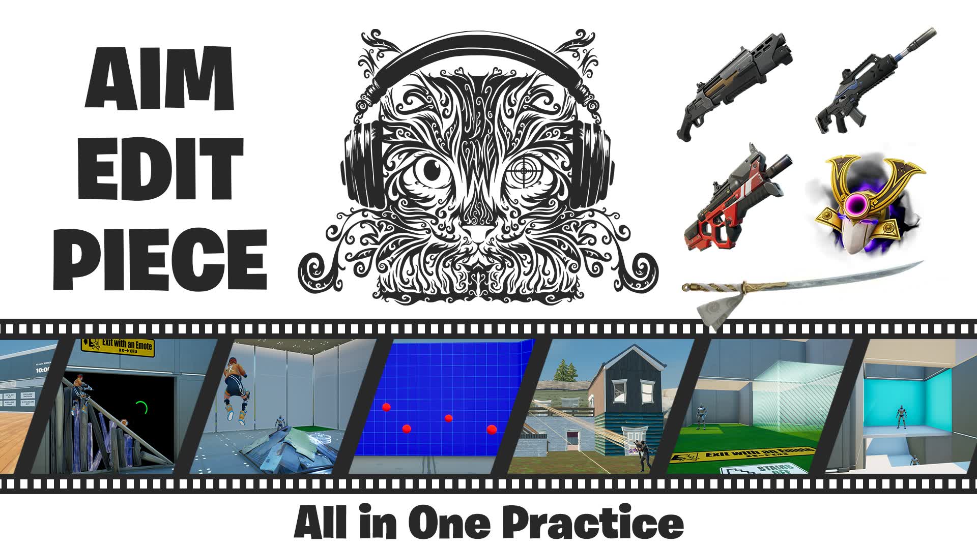 All in One Practice / Aim, Edit, Piece 9342-0852-2803 by neko.game ...