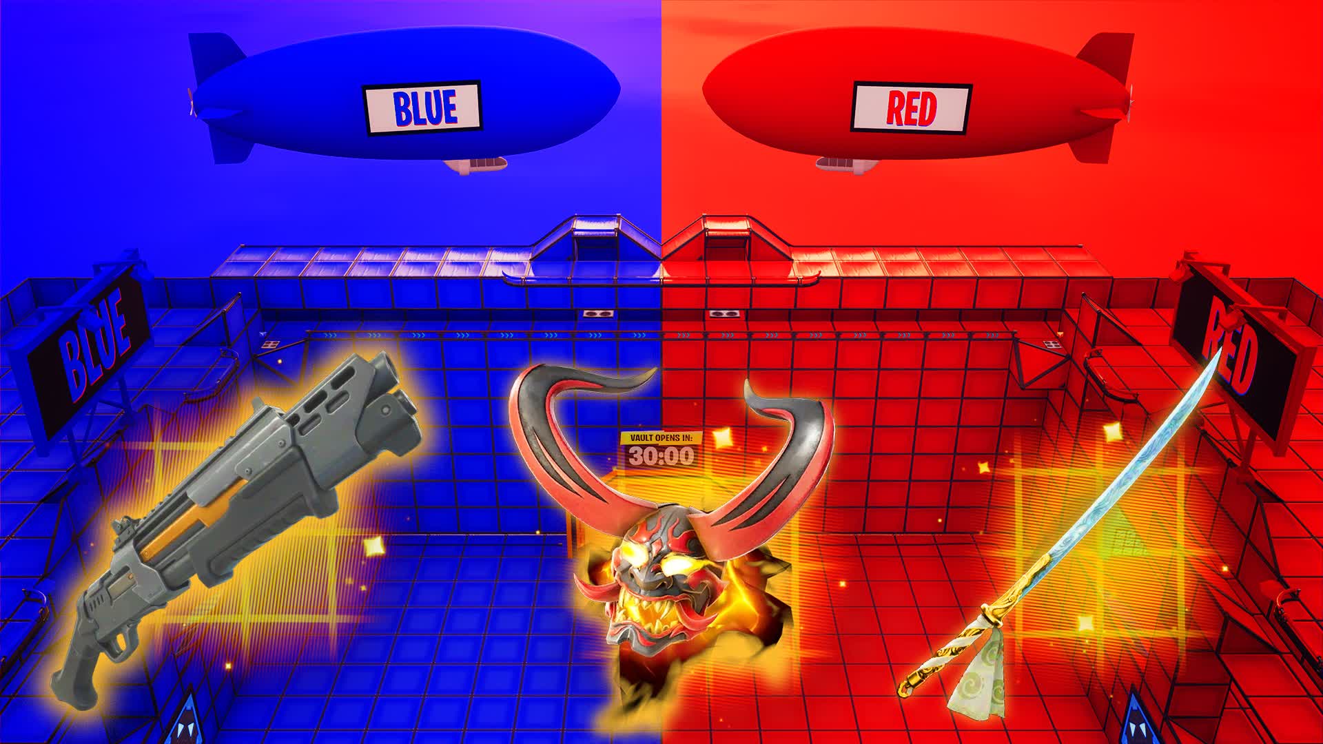 ULTRA RED VS BLUE CRAZY 🔴🔵 2656-3976-2407 by spriteba - Fortnite ...