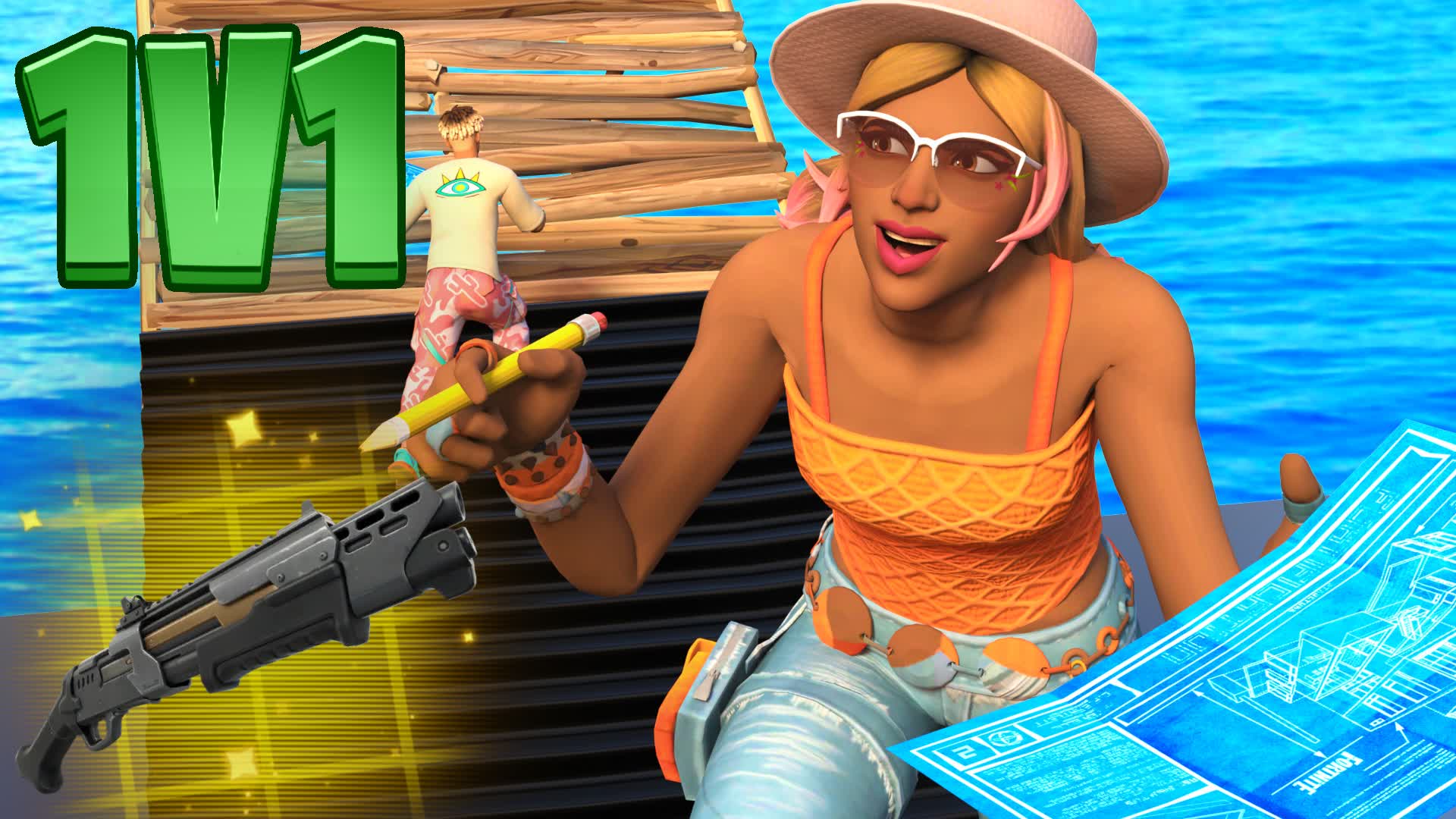 1v1 BUILD FIGHT [MYSTIC] 2523-5990-9160 by mqc - Fortnite Creative Map ...