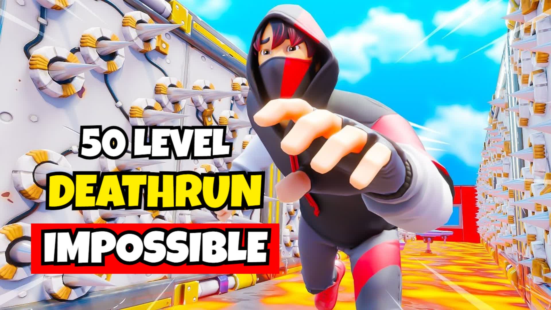 50 LEVEL IMPOSSIBLE DEATHRUN 🌟 6395-7785-5207 by xanthos - Fortnite Creative Map Code - Fortnite.GG