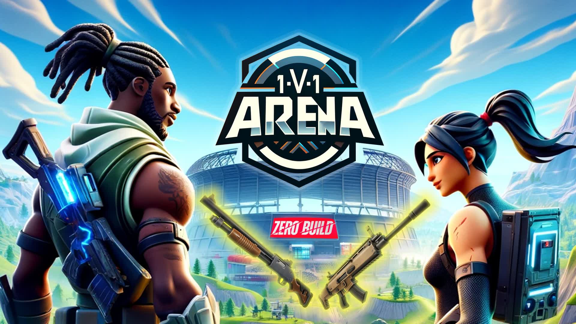 🏆 1 V 1 Arena - No Build 1720-4907-6103 by 4ndre - Fortnite Creative Map Code - Fortnite.GG