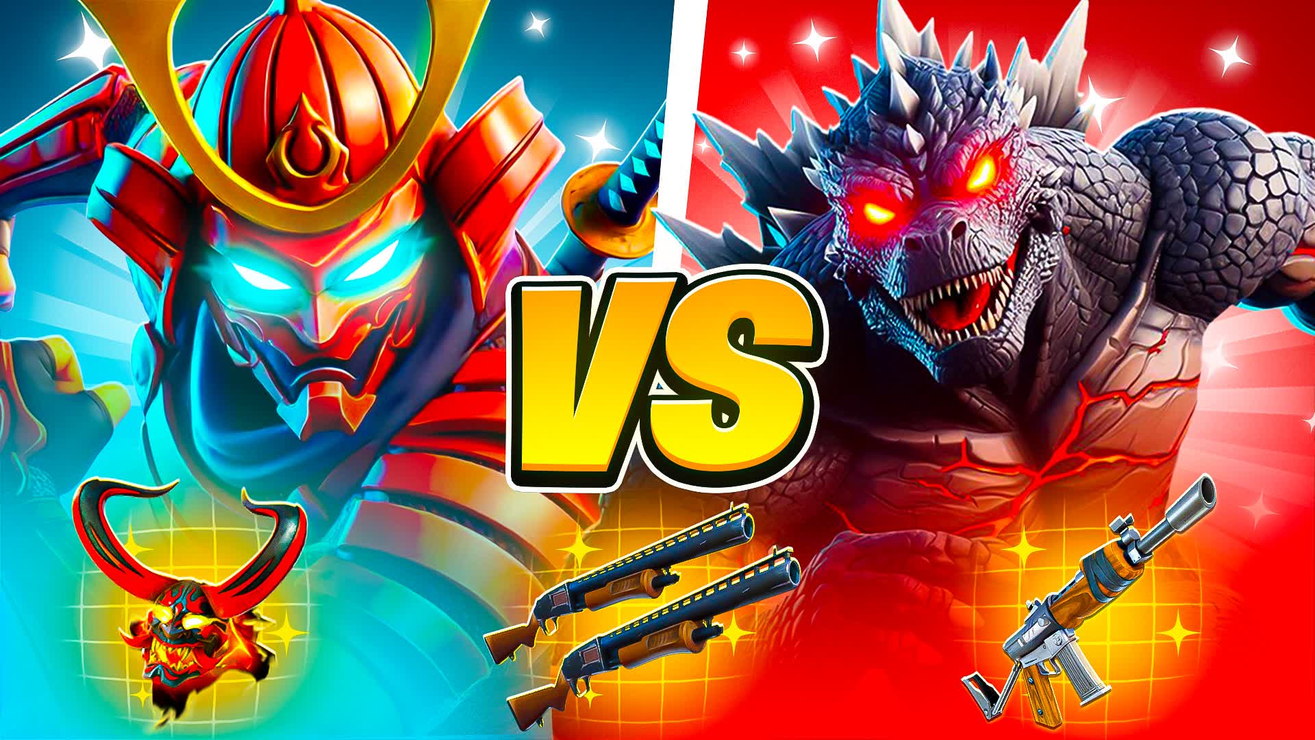 🏯 Samurai vs Godzilla 🦖 6156-6559-7283 by chelofn - Fortnite Creative Map Code - Fortnite.GG