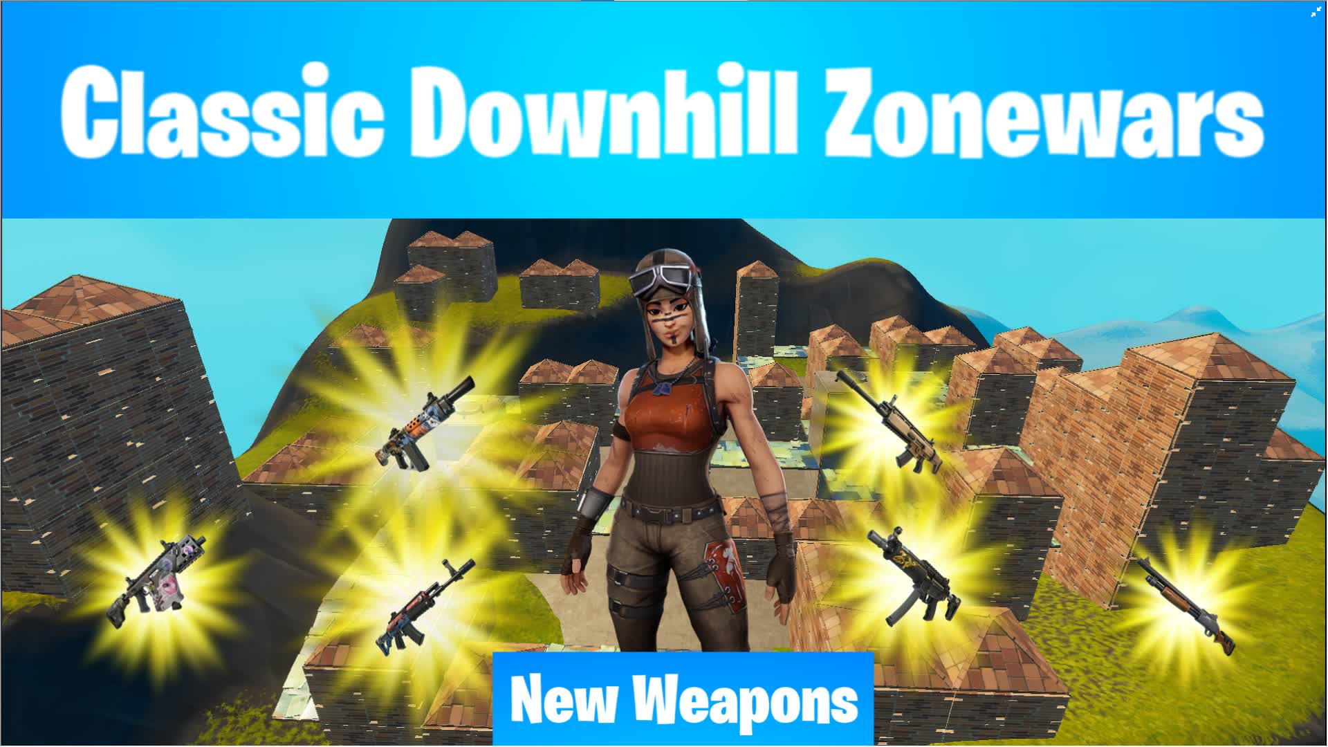 Classic Downhill Zonewars 6483-9854-0233 by frikadelle - Fortnite ...