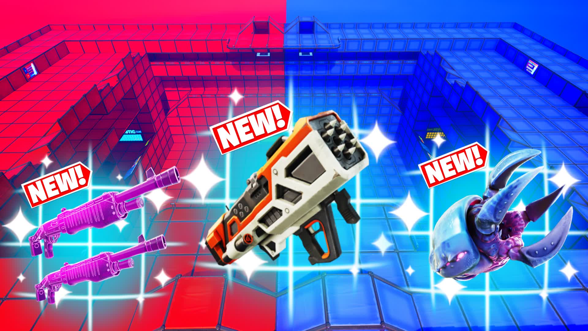 SUPER RED X BLUE 🔴🔵 4672-6416-1172 by zeon27 - Fortnite Creative Map ...