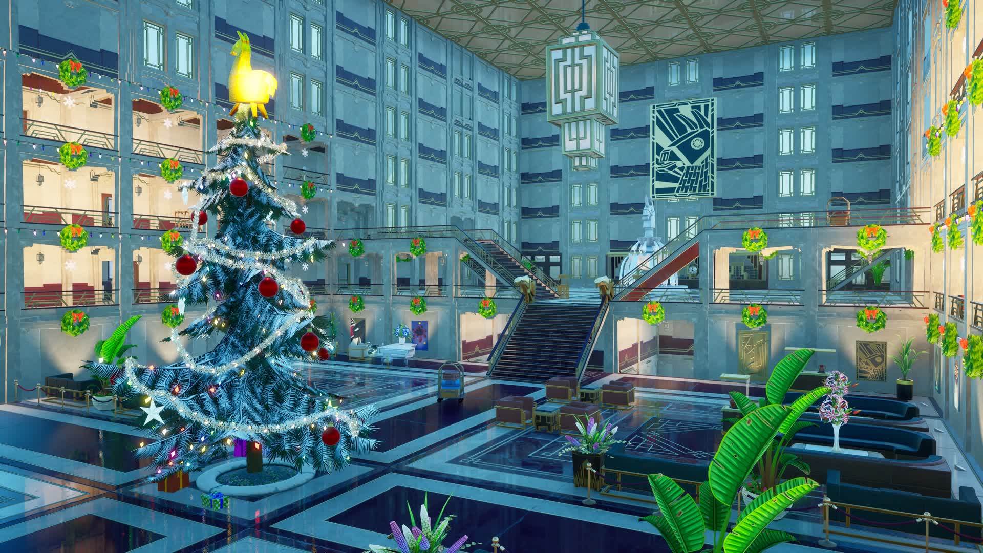 GUN GAME AT LLAMA LODGE 5272-3031-7394 من ابتكار rlg - Fortnite