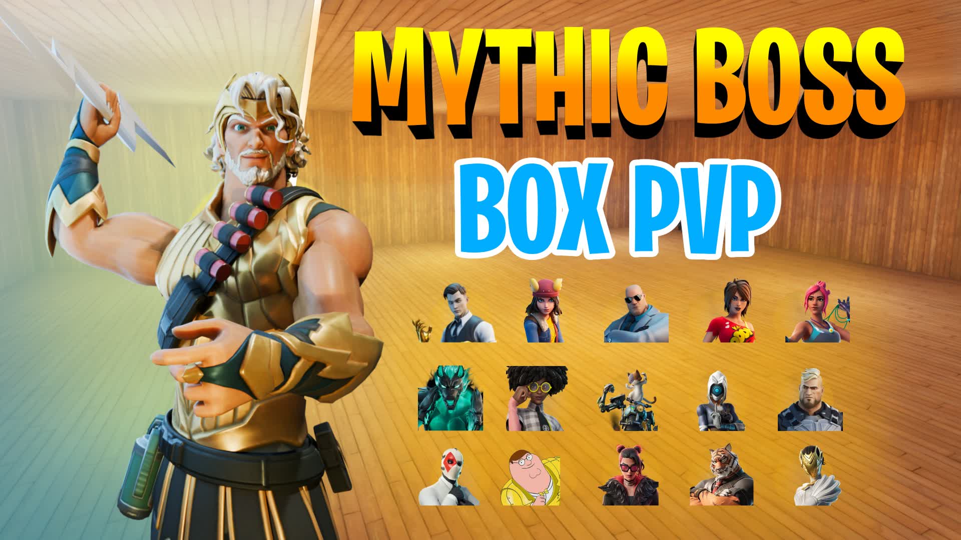 Mythic Boss Box PVP 9189-3344-4215 by ripbozo32 - Fortnite Creative Map ...