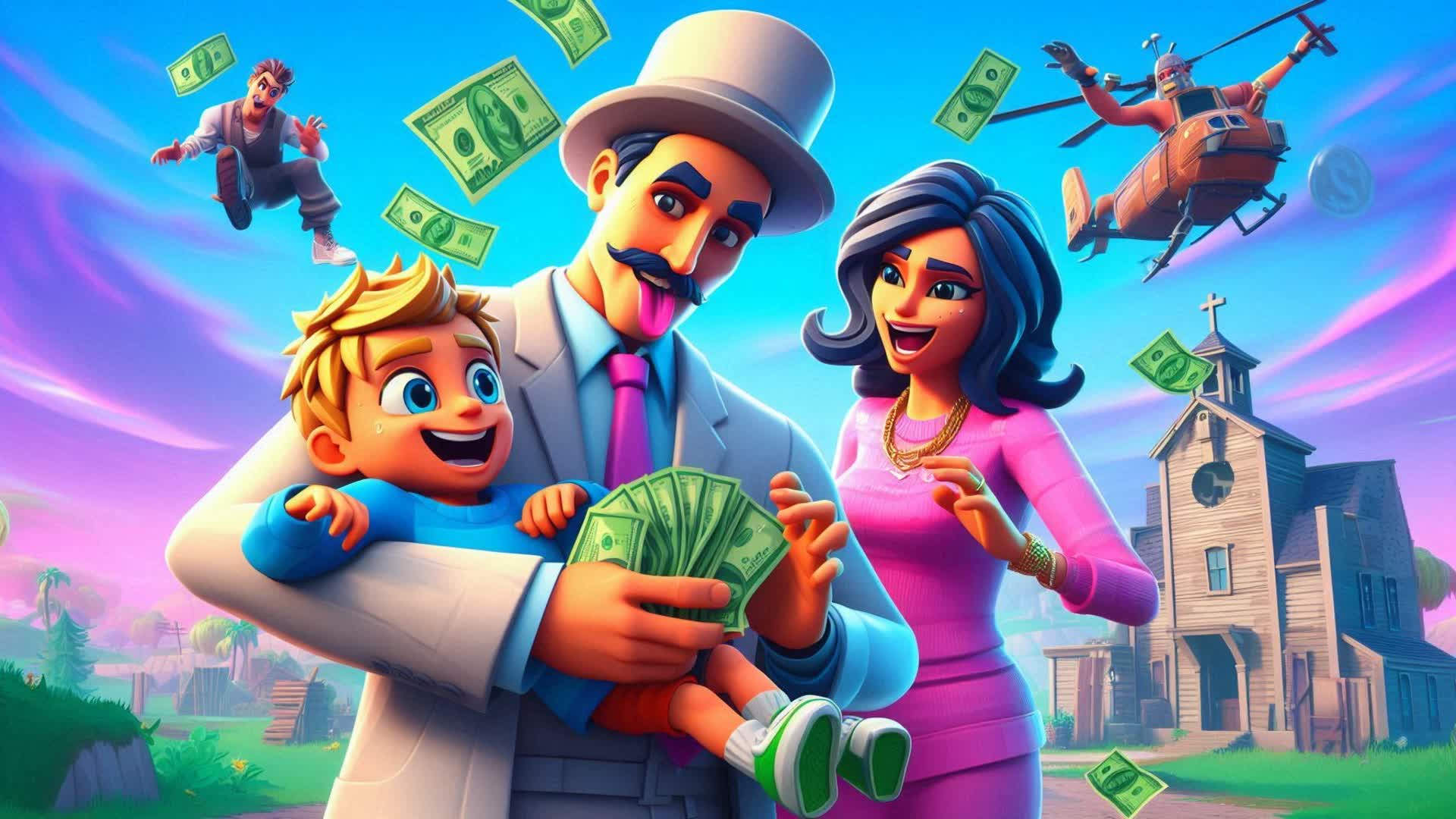 Build a Family Tycoon 🏠💰 (1941-3569-8676) by arcade_studio - Fortnite ...