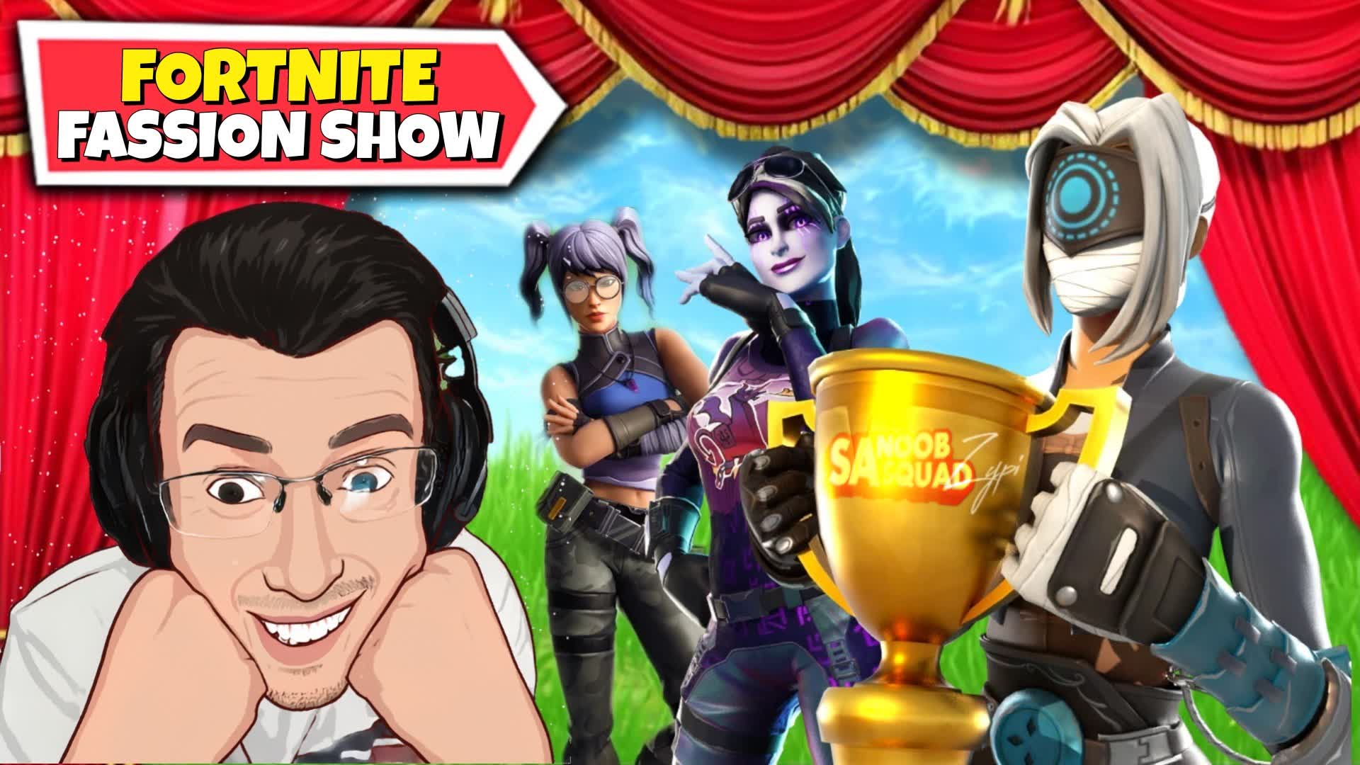 SNS FASHION SHOW MAP 7199-0144-9858 by sanoobsquad - Fortnite Creative ...