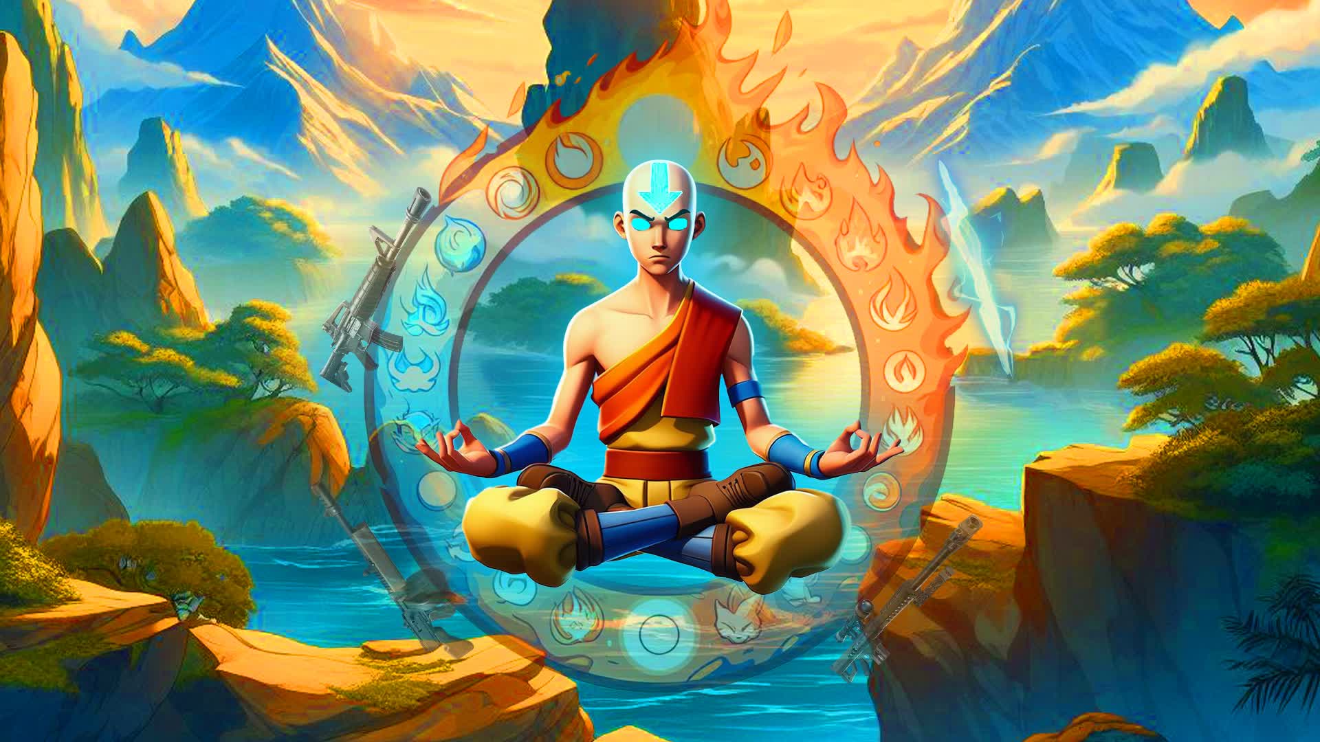 🔥🌊The Avatar💨⛰️ - Gun Game 0982-7900-2020 by goattifi - Fortnite ...