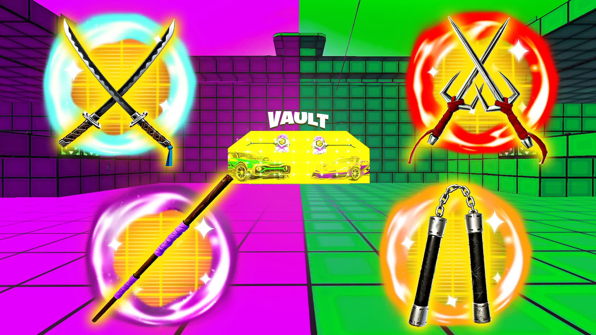 CRAZY PURPLE VS GREEN TMNT 💜💚 7169-0199-5204 by prettyfishstick ...