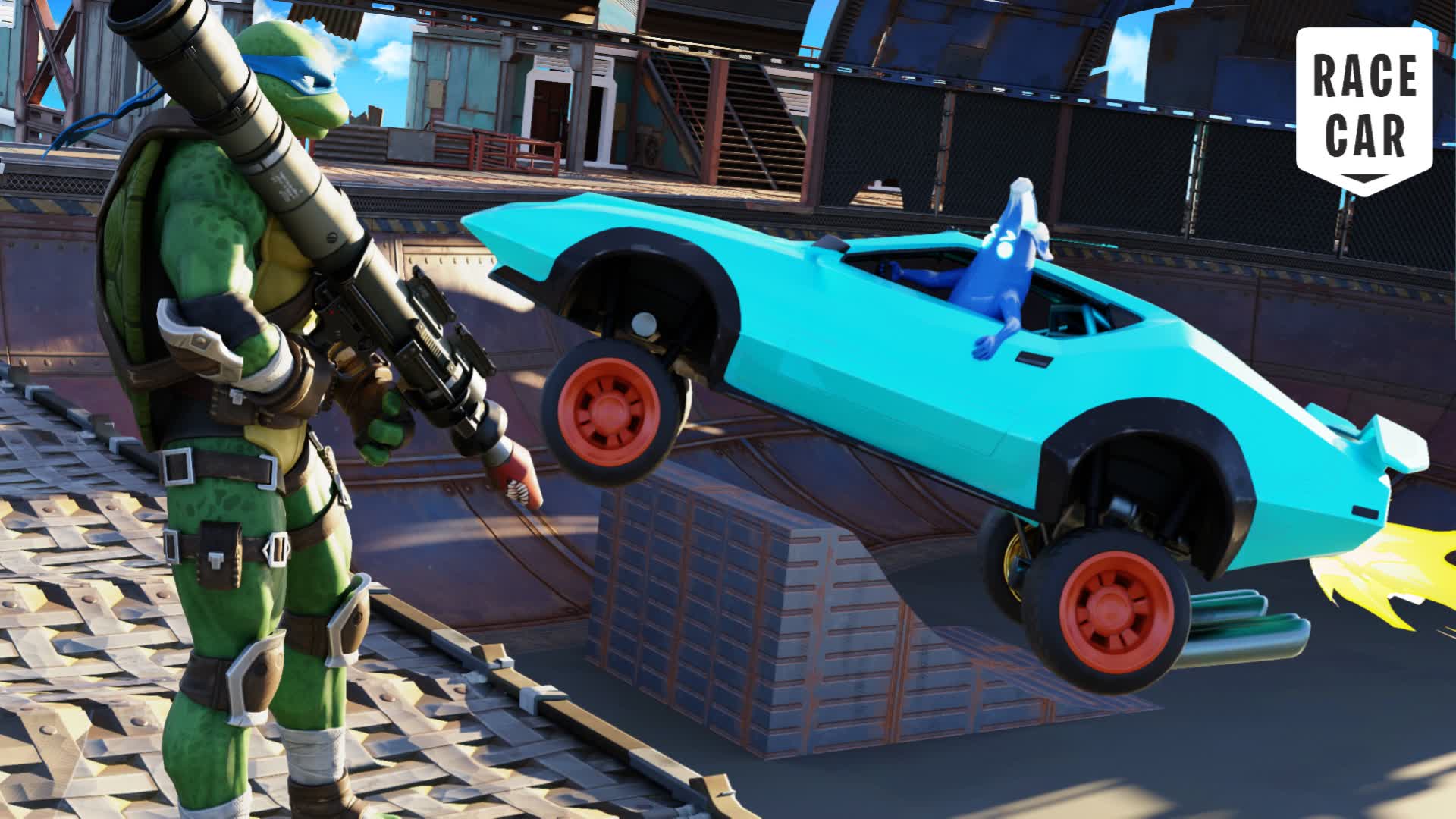 TMNT Rockets VS Cars 6992-4511-3172 by racecar - Fortnite Creative Map ...