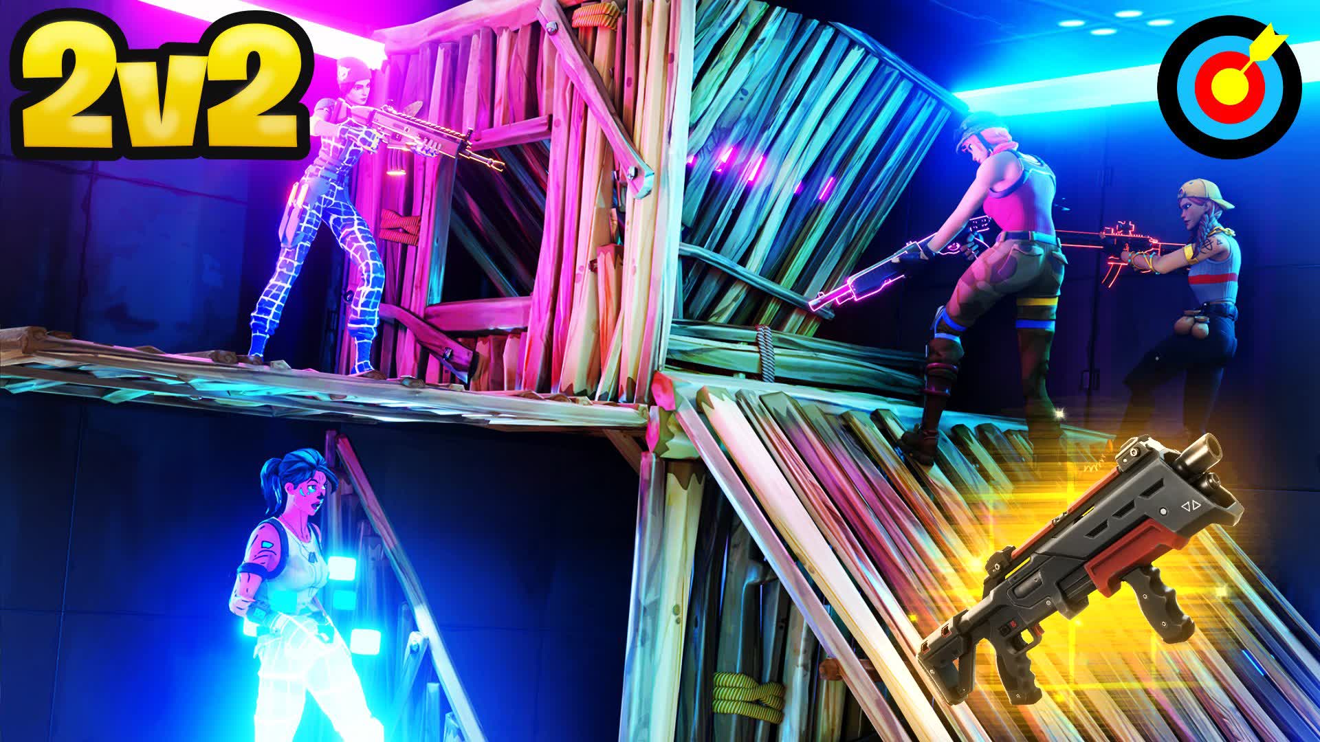 Piece Control 2v2 🎯 0148-0322-5437, de bullseye — Fortnite