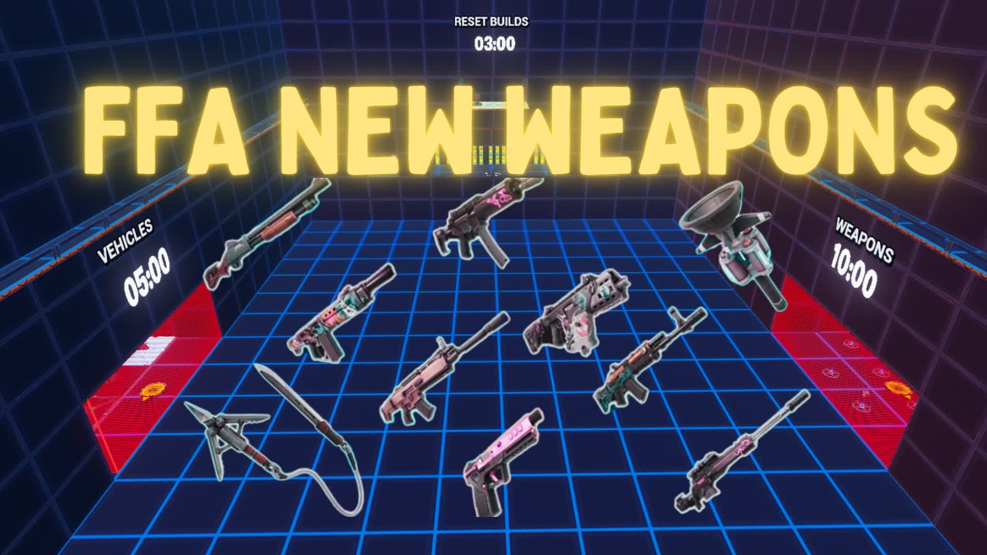 FFA ALL WEAPONS 6819-6787-9185 by contundent - Fortnite Creative Map ...