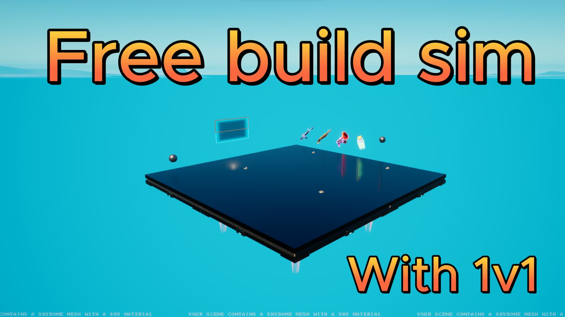 ⭐️Free build sim⭐️ 9392-1571-3508 by frez37 - Fortnite Creative Map Code - Fortnite.GG