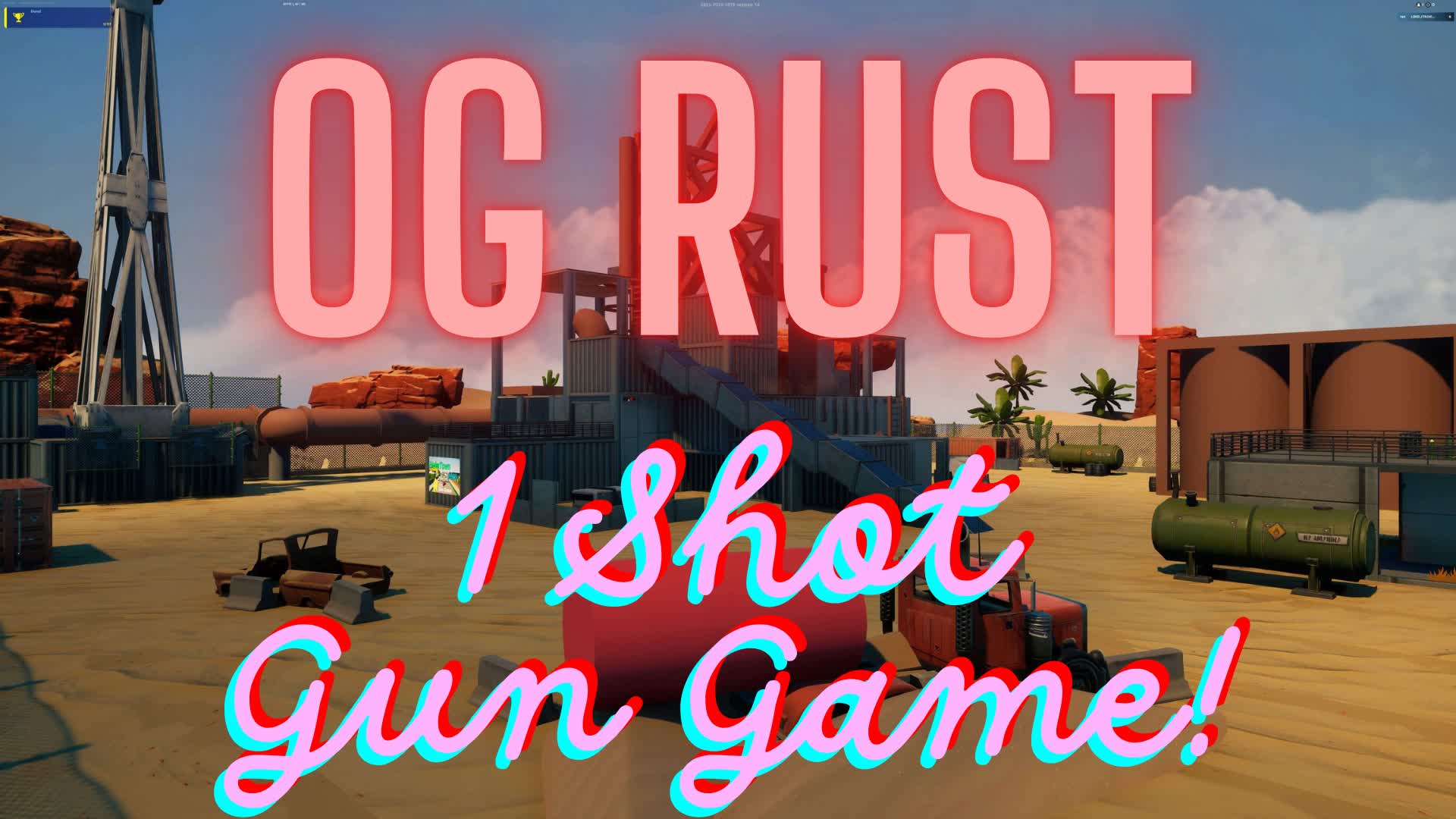🔫1 Shot Gun Game Rust OG!🔥 - 3353-7074-1878 | Fortnite Zone