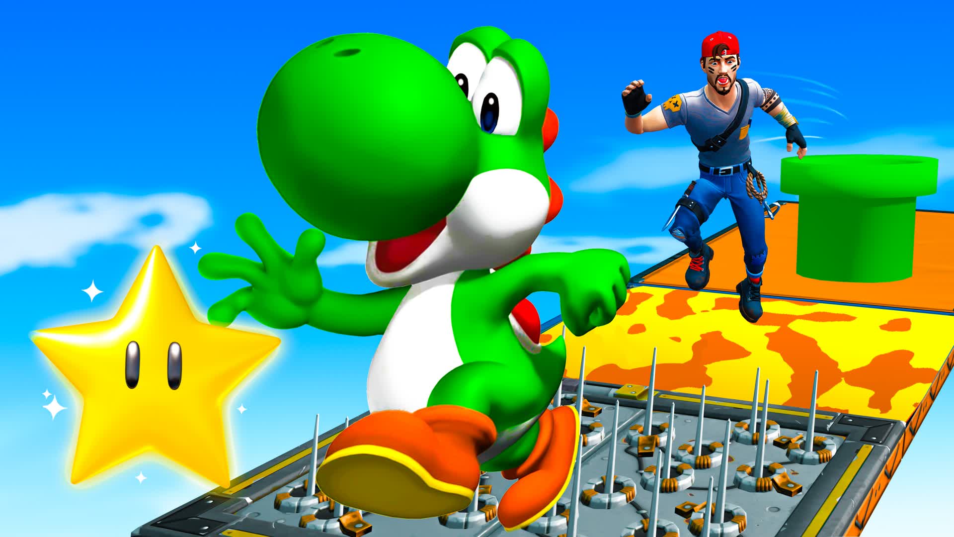 💚 +200 LVLS YOSHI Deathrun 🥚💀 9215-4179-2818 by altecc - Fortnite ...