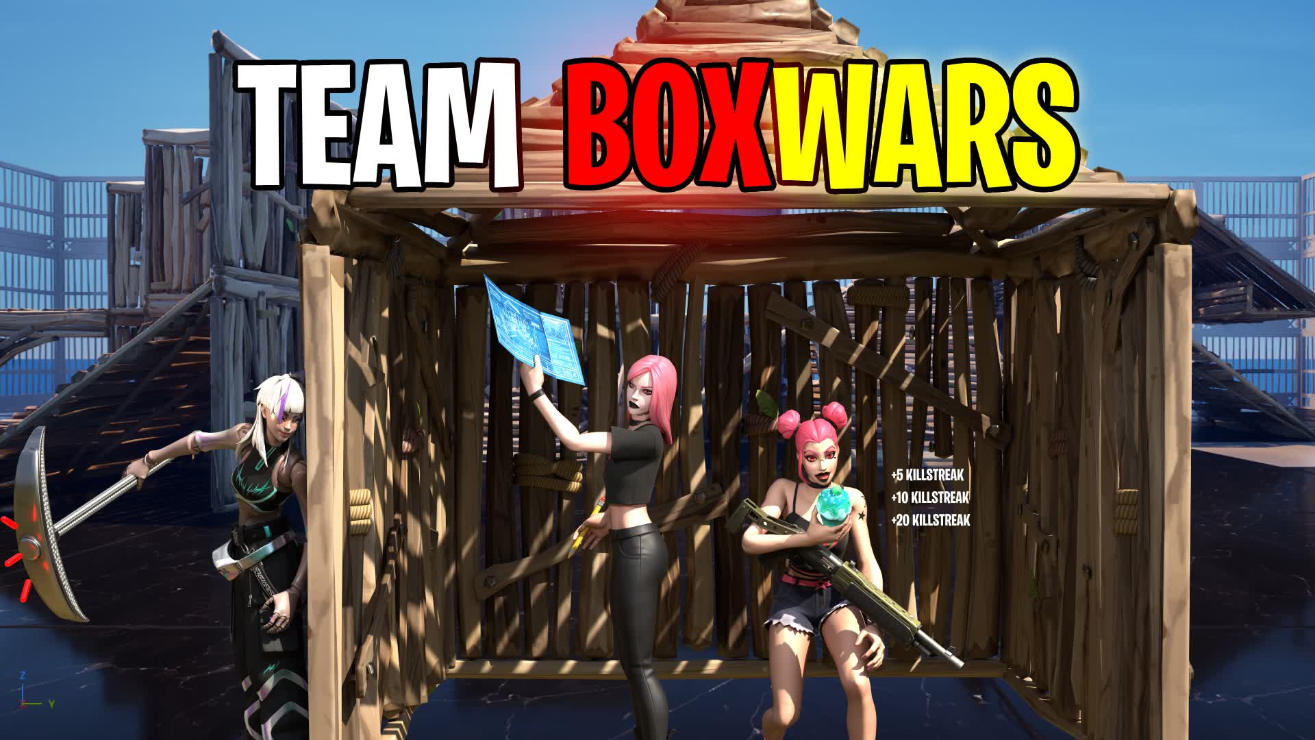 Team Box Wars 📦 (Duos + 200 Pumps) 6036-0254-7284 by taiboog - Fortnite ...