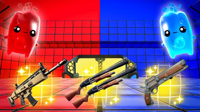 🥵 ROSSO VS BLU 🥶 TDM 8265-9535-2307 di elatevoid - Fortnite
