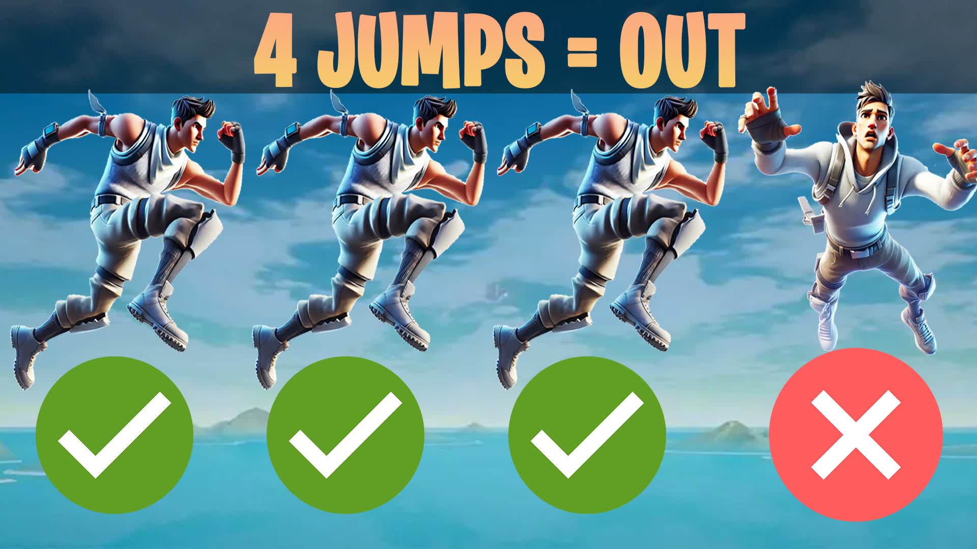 Only 3 Jumps 2932-4092-2803 by auronic - Fortnite