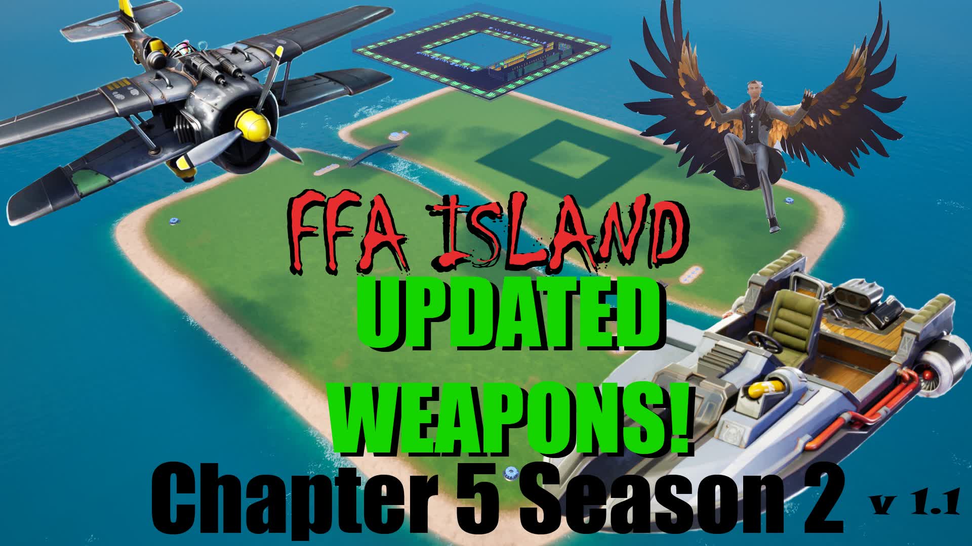 FFA Island 0436-5152-7701 by ajspades21 - Fortnite Creative Map Code ...