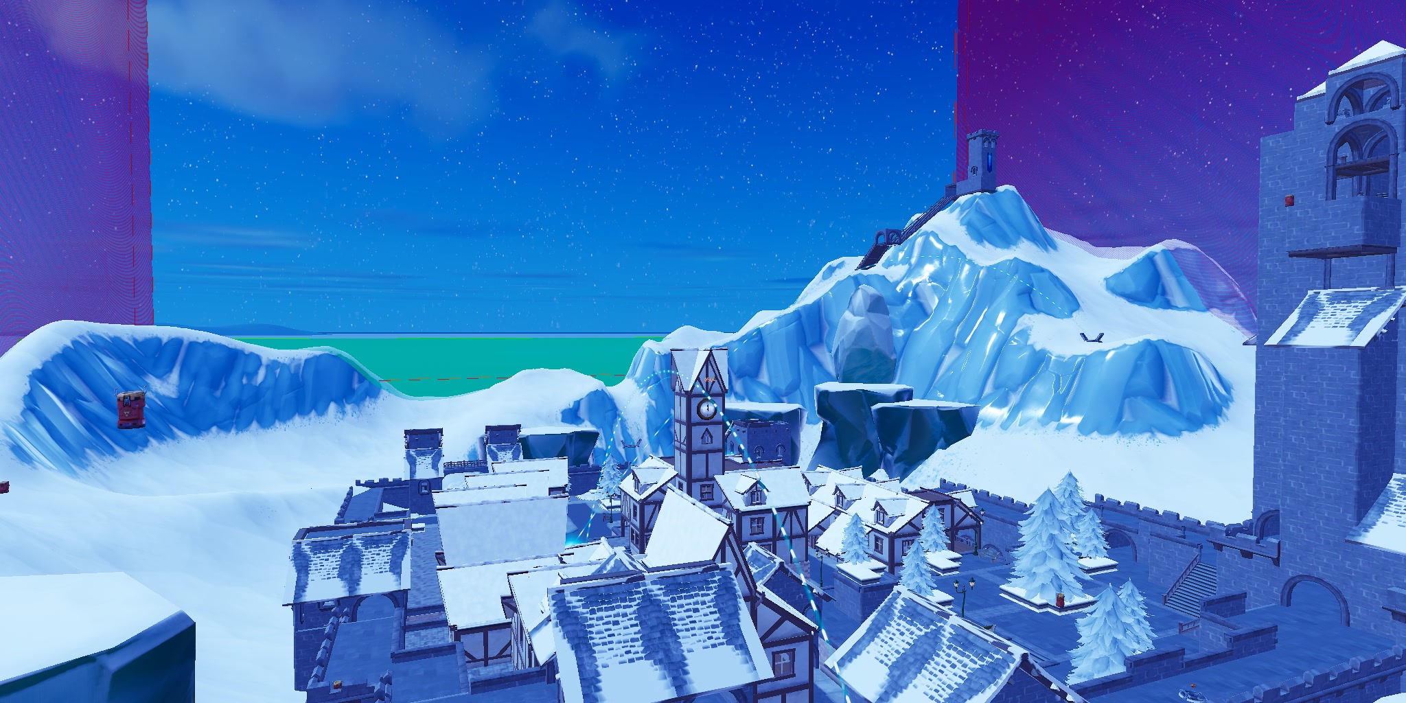 SNOW TOWN FFA! 👑 (BUILDS) 6164-9122-3044 by kingreformed - Fortnite Creative Map Code - Fortnite.GG