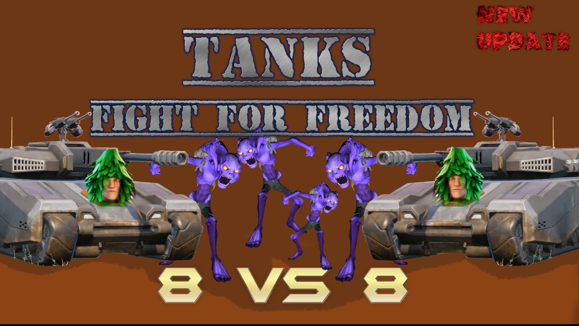 Tanks Fight For Freedom 0478-6962-6972 by dmpradio1 - Fortnite Creative ...