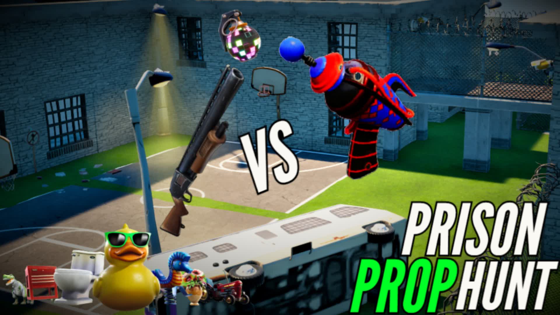 👮PRISON - PROP HUNT👮 3383-0803-9031 by lazzqi - Fortnite Creative Map ...