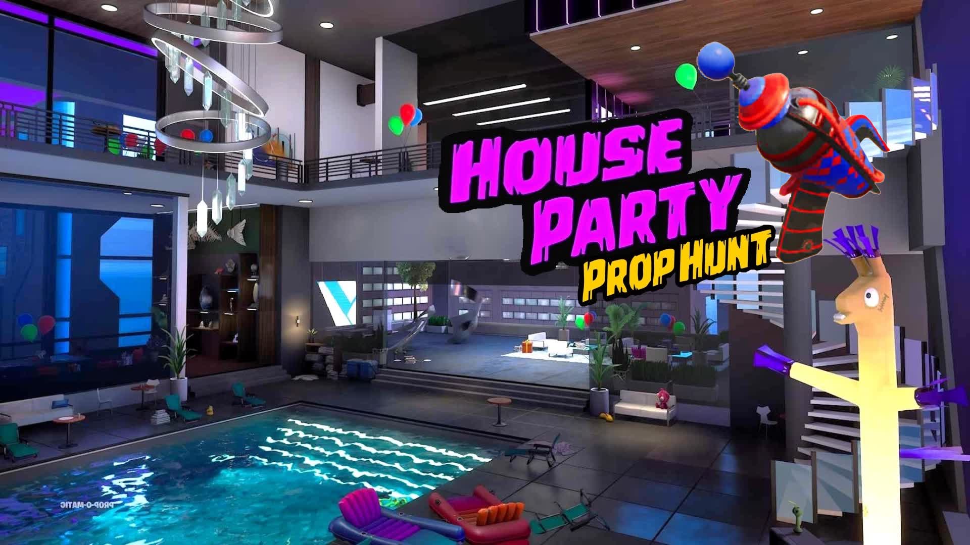 PROP HUNT - House party! 7775-6195-6470 by baileyy.fn - Fortnite ...