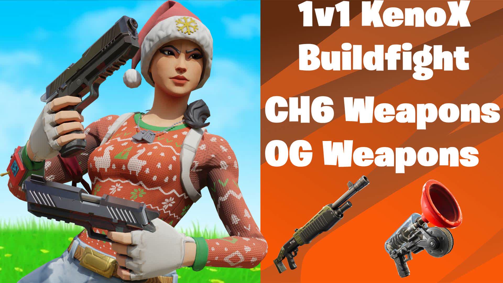 1V1 Build Fights (KenoX) 6870-2048-2154 by ytkenox - Fortnite Creative Map Code - Fortnite.GG