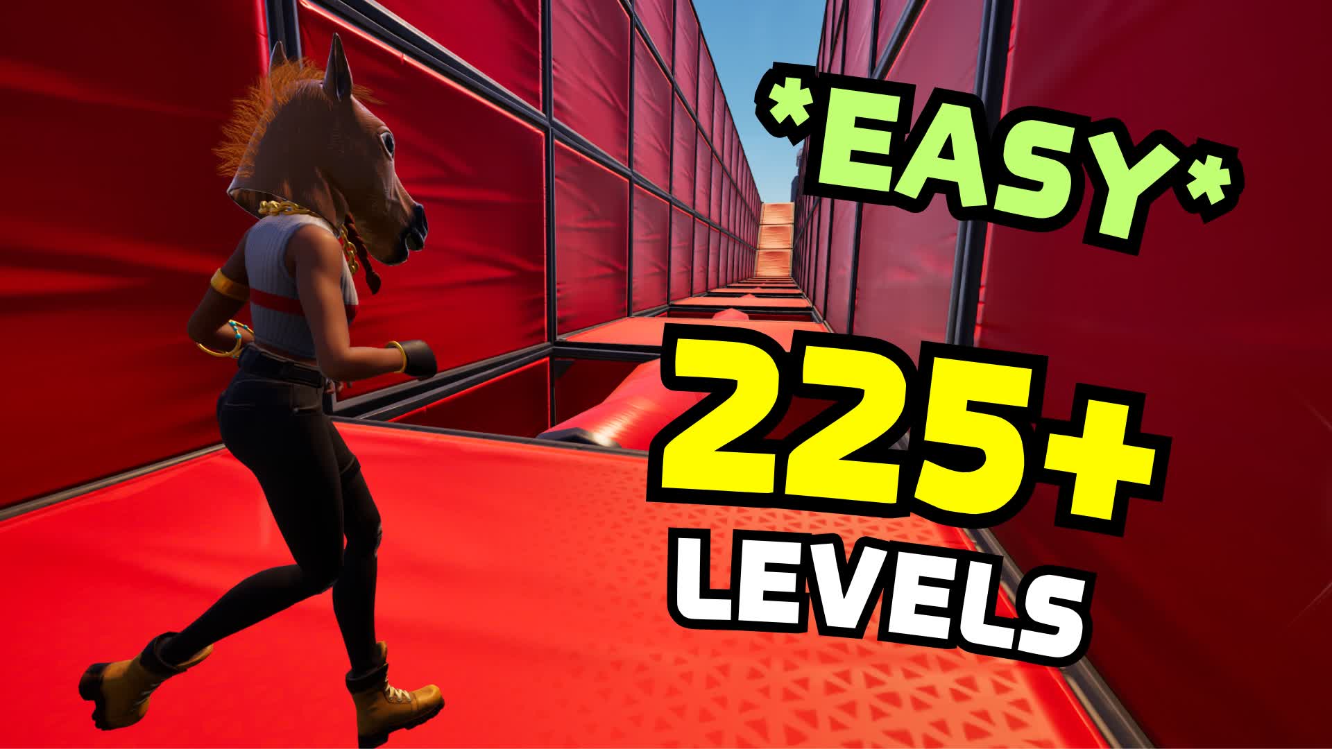 Crazy Parkour 225+ 9106-6576-8471 by isoge - Fortnite Creative Map Code - Fortnite.GG