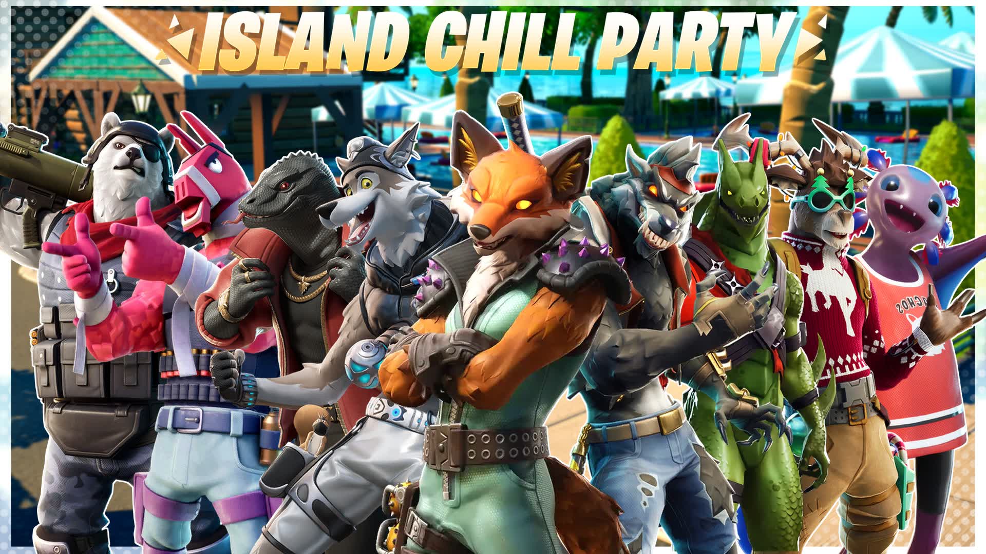 🏝Island Chill Party!🎉 7274-1676-9306 by Le0-Wolf - Fortnite.GG