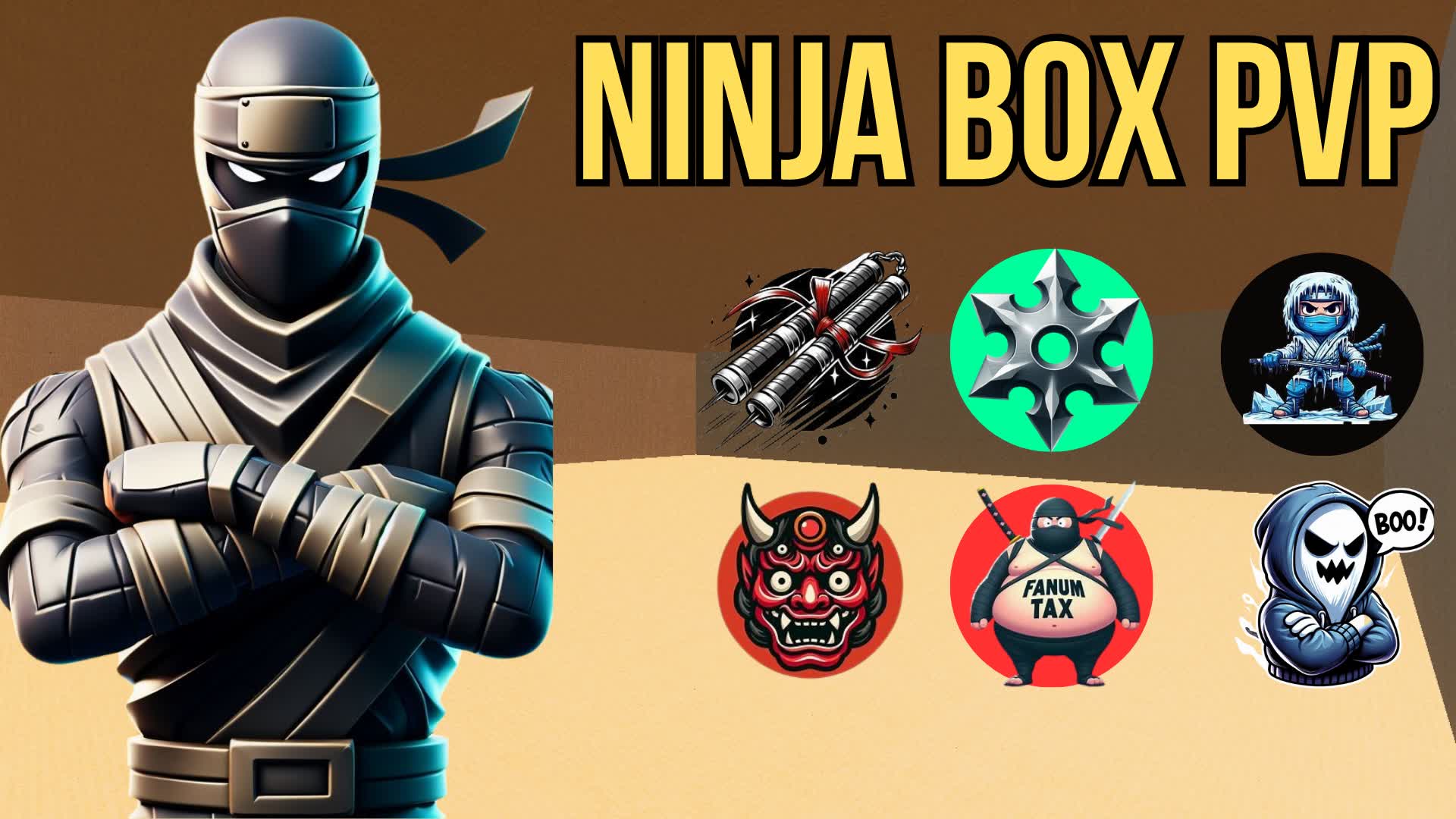 NINJA BOX PVP 📦 4132-7228-4757 by bmtlol - Fortnite Creative Map Code ...