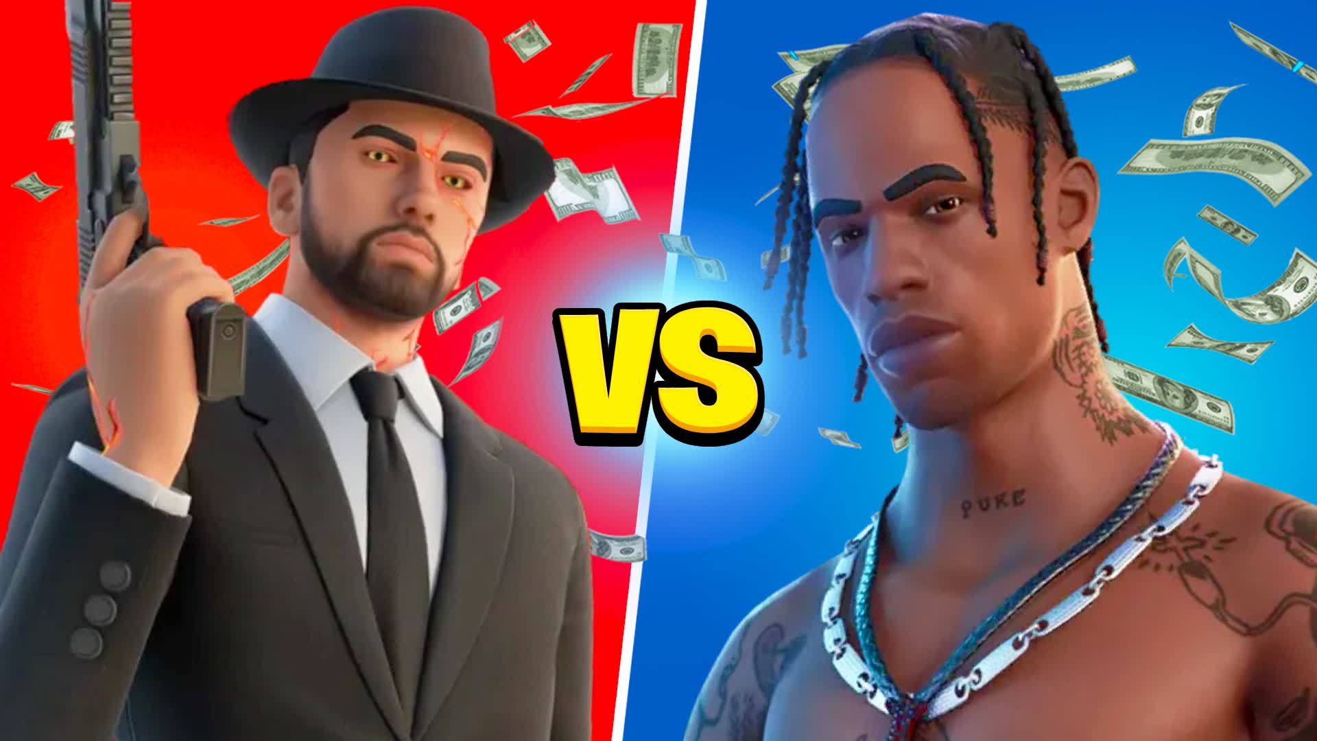 🔥EMlNEM VS TRAVIS🔥 5294-3553-8340 by jermy - Fortnite Creative Map Code ...
