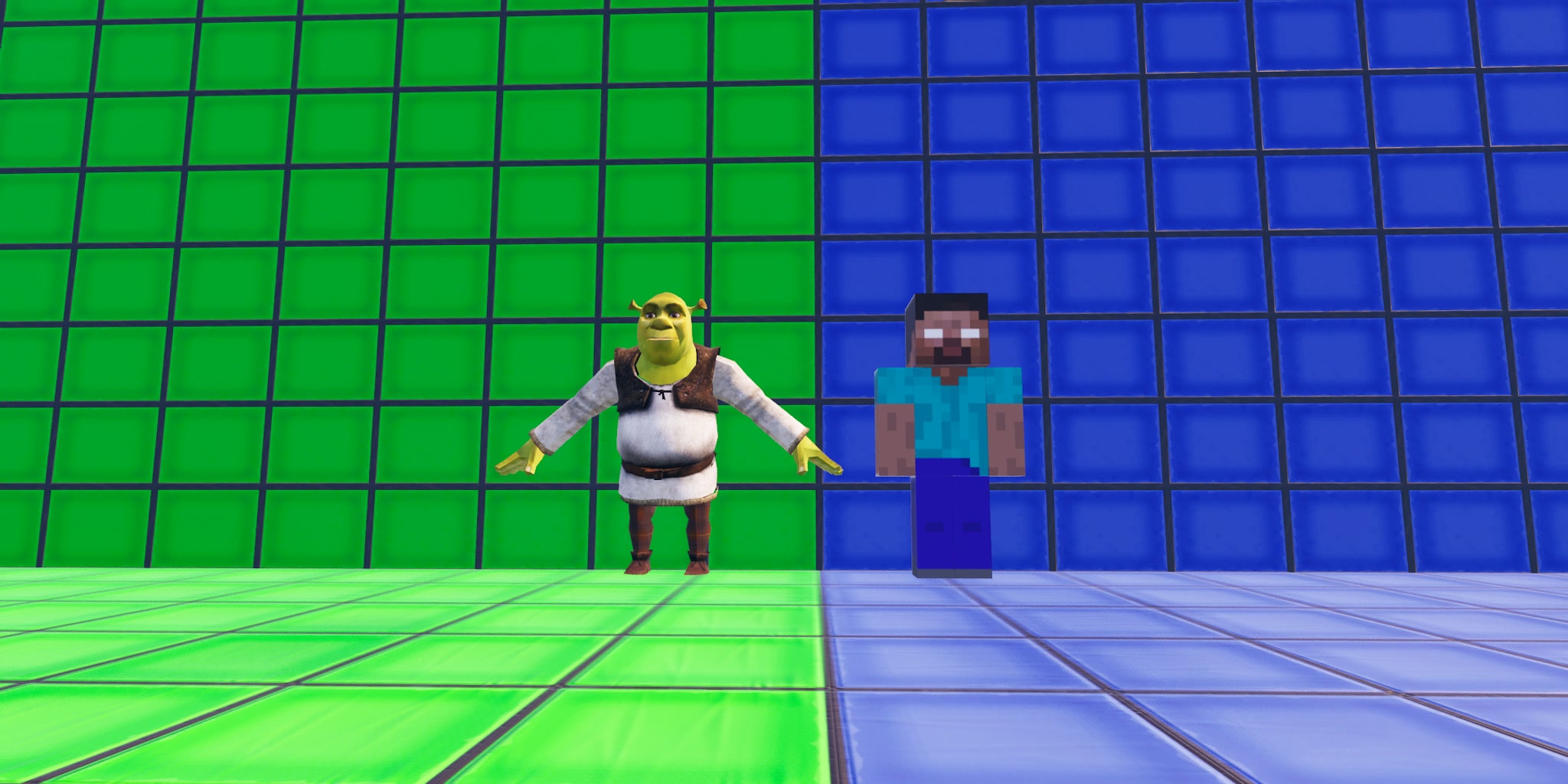 Shrek VS Herobrine 3838-8819-2610 by scalaire - Fortnite Creative Map ...