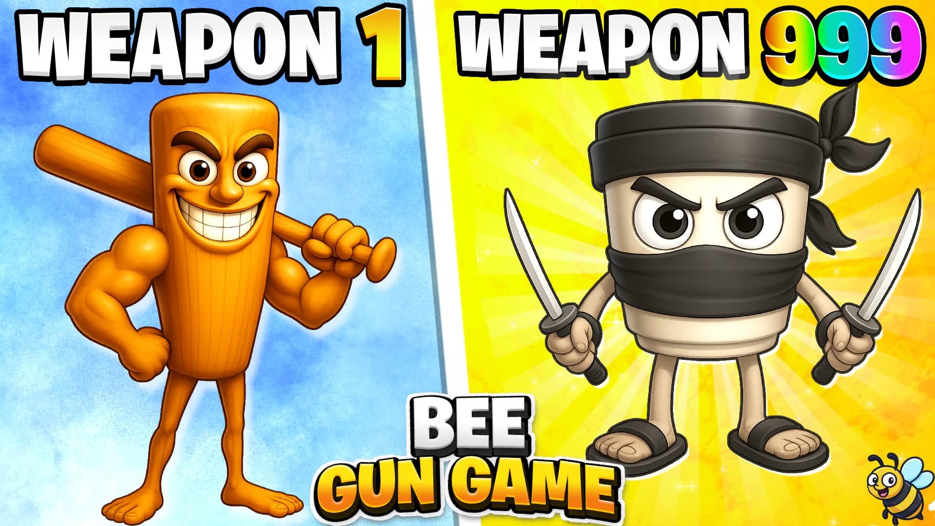 BEE GUN GAME 🎯 ONE SHOT 9514-9670-2639 by biene - Fortnite Creative Map ...