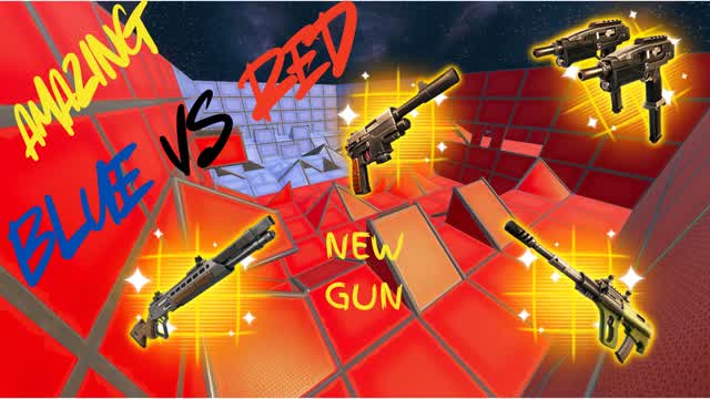 ICE COMBAT 🔴RED vs BLUE🔵 8222-3837-8413 par tatasigma - Fortnite