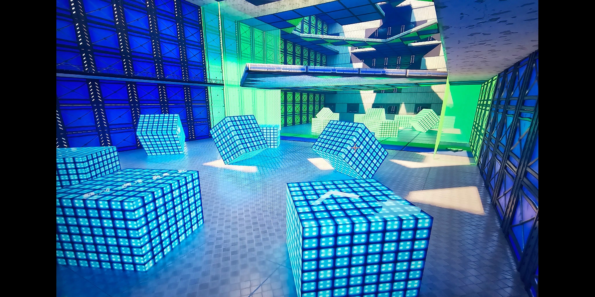 💪 MEGA Green vs. Blue ZERO BUILD 8424-2640-2935 by dsm4u - Fortnite ...