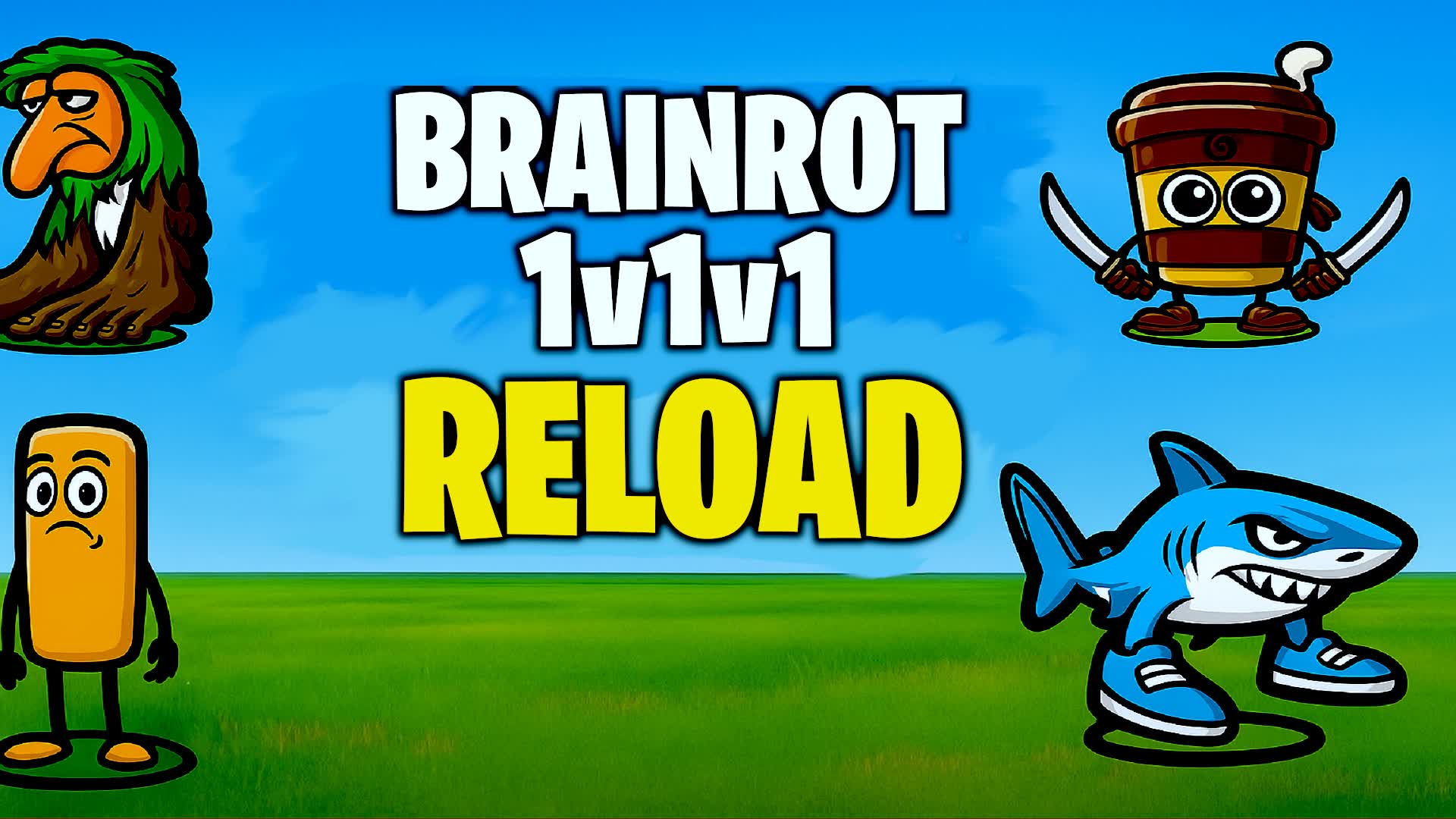 Amazing BRAINROT 1v1v1 Reload FFA [1.15] 5495-8634-5308 by syzyf - Fortnite Creative Map Code ...