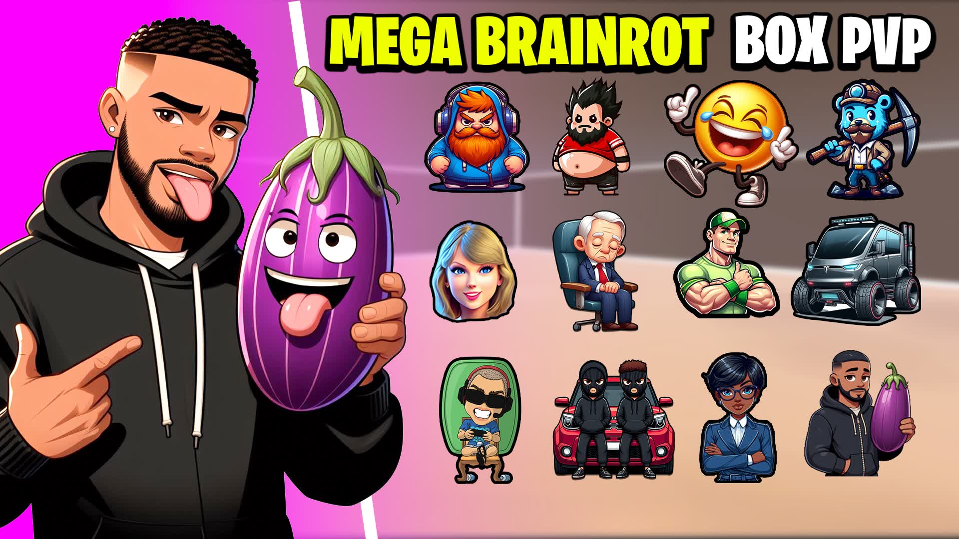 bulba1x의 🧠MEGA BRAINROT BOXFIGHTS📦 6939-1639-3945 - 포트나이트