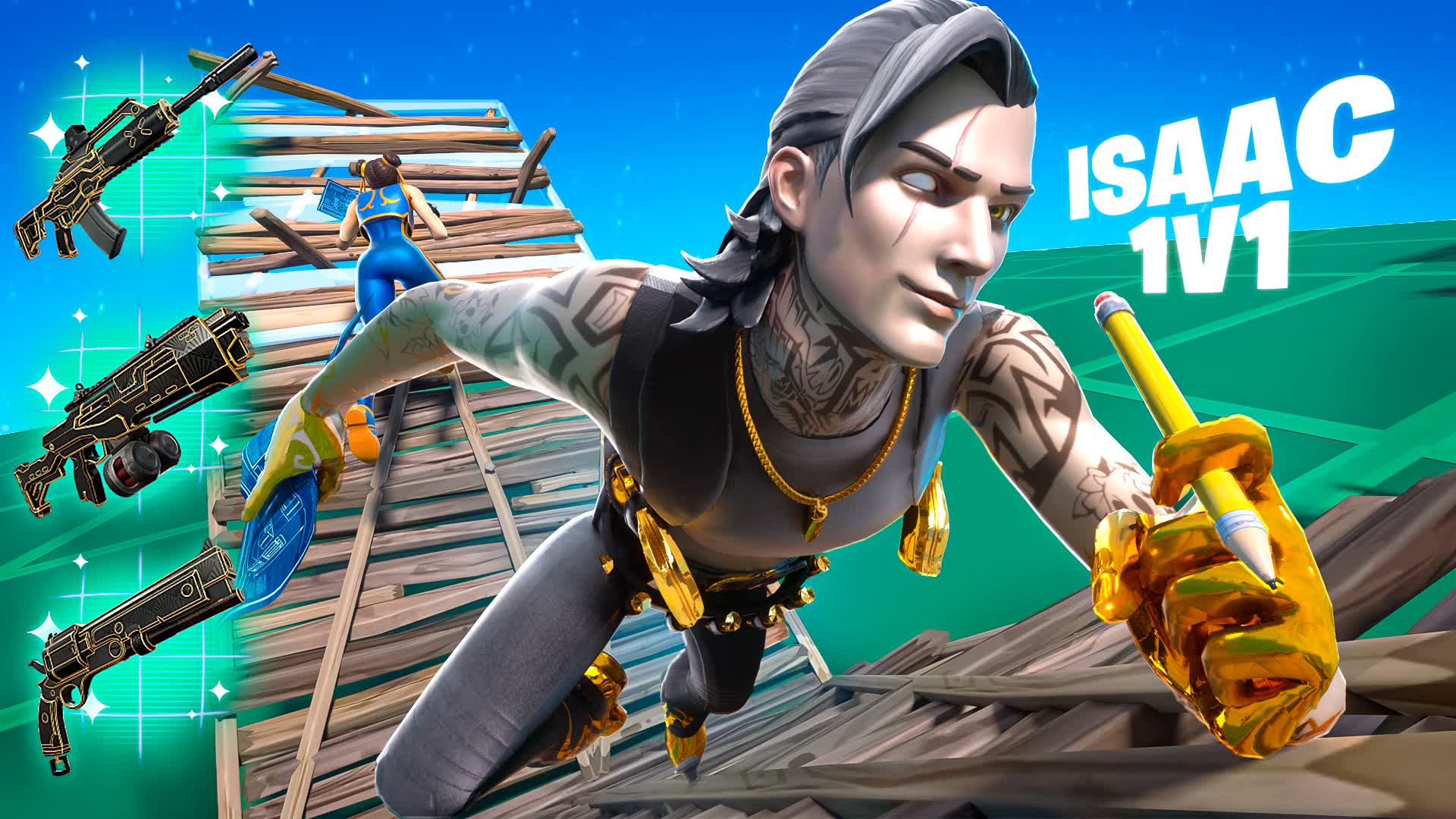 ISAAC 1V1 BUILD FIGHTS📝 [200 PUMP] 0612-9941-3810 by nickyplay115 ...