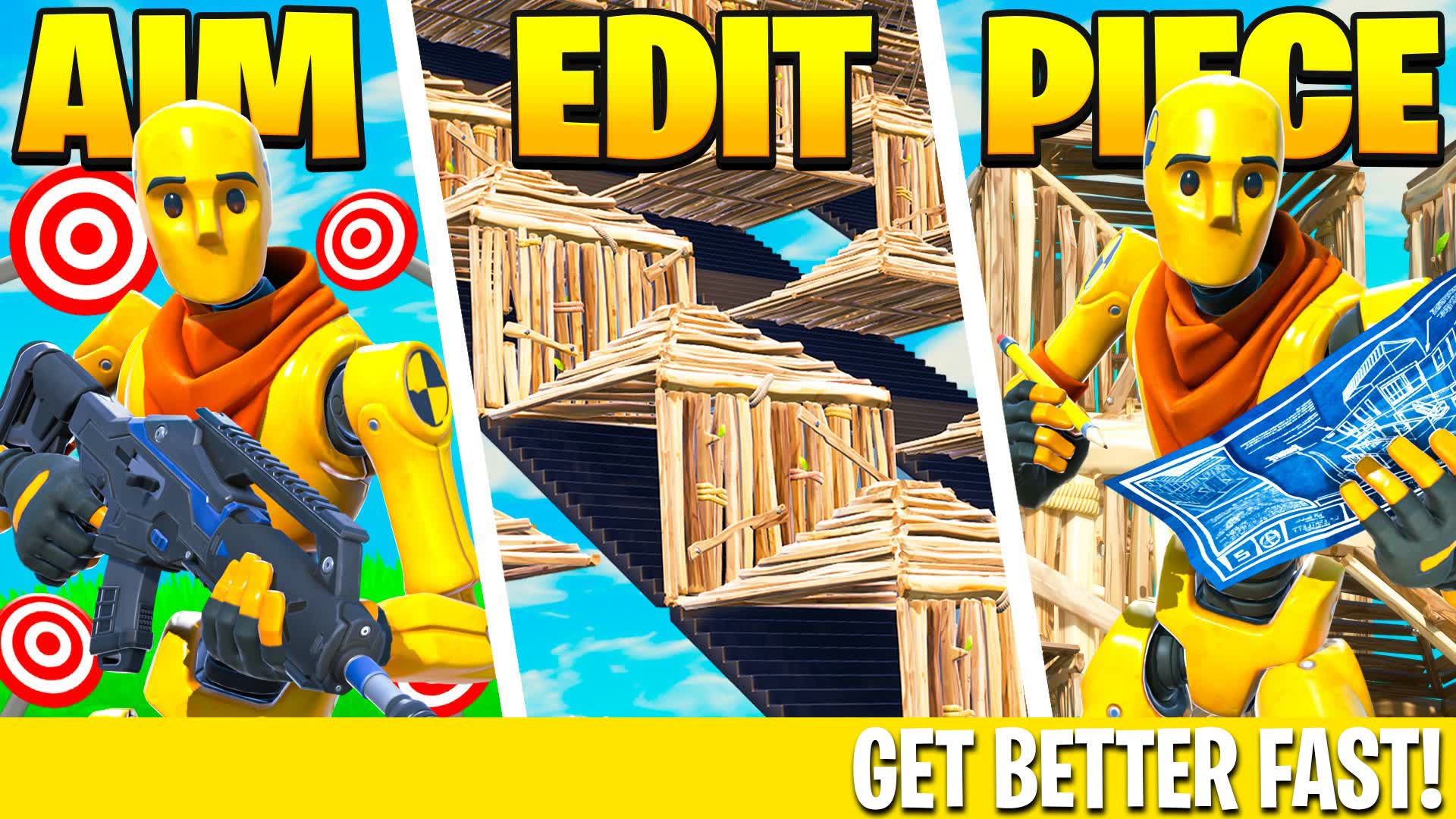 🎯AIM EDIT PIECE & 1v1 PRACTICE 7530-0396-3074 by hypermaps - Fortnite Creative Map Code ...