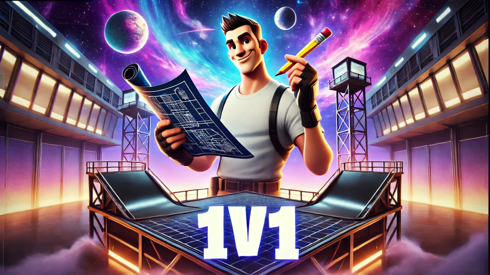🔥 🏆 Competitive 1vs1 Arena 7559-5119-4756 by tersak - Fortnite