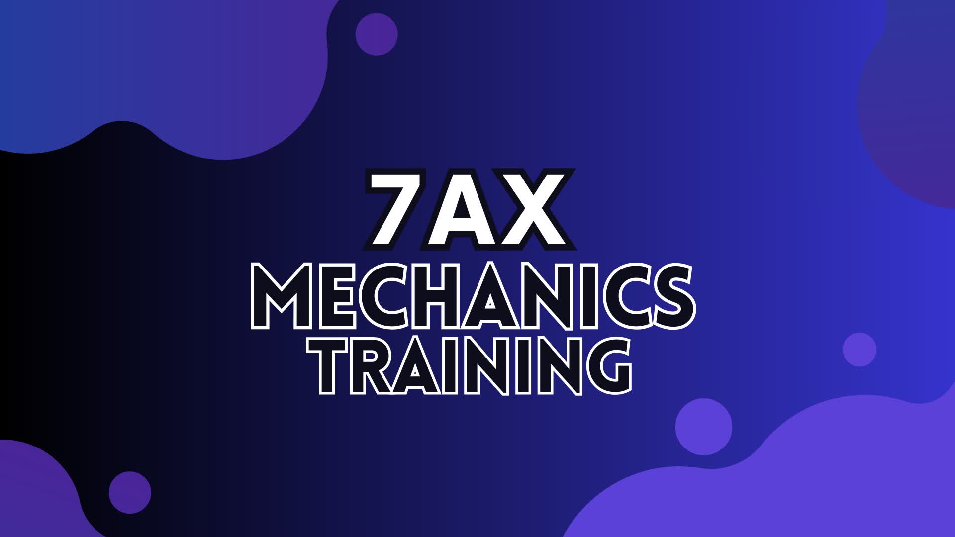7AX MECHANICS TRAINING 9474-4033-3895 من ابتكار SevenAX. - Fortnite