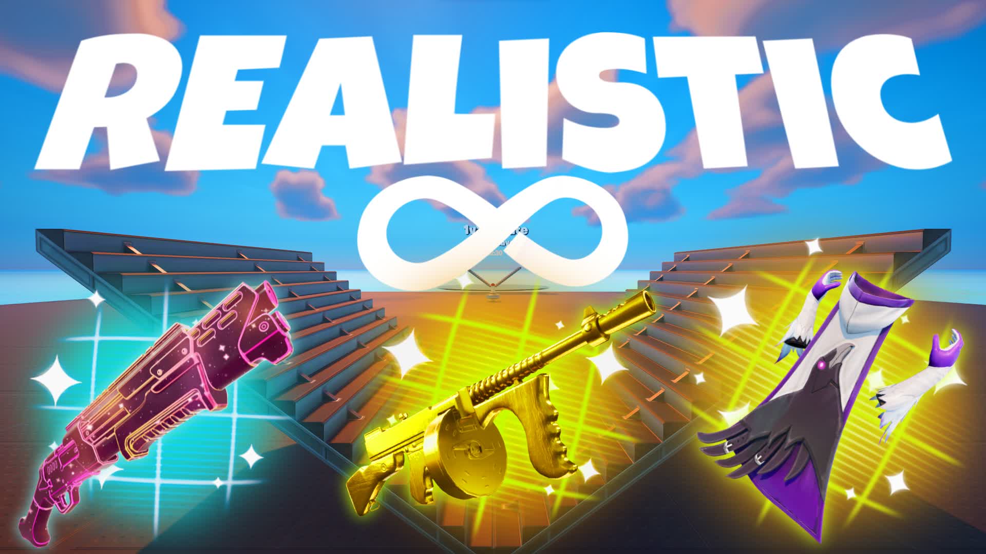 1V1 REALISTIC PVP ビルドファイト 9194-4316-2748 by ycisio - Fortnite Creative ...