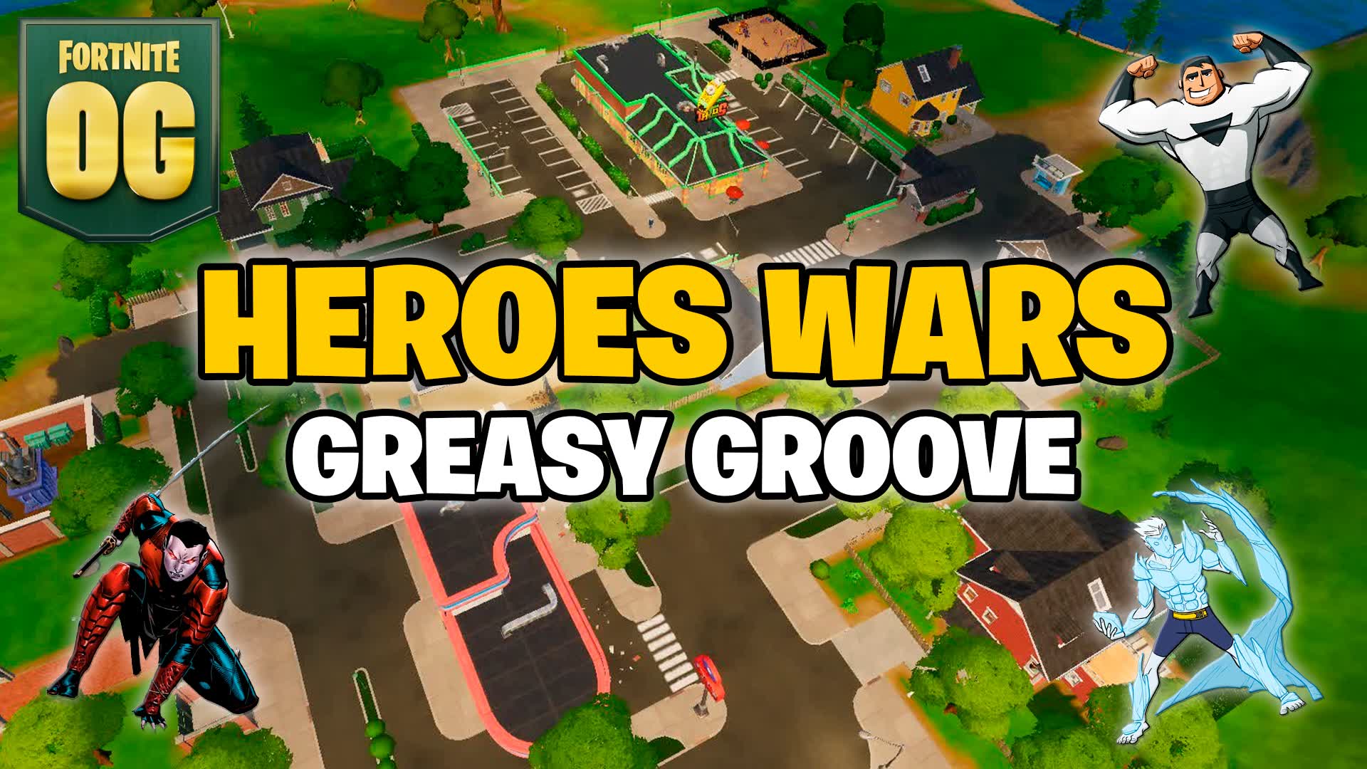 🔫OG HERO WARS - Greasy Groove ⭐ 4097-3772-0691 by creative_kayo ...