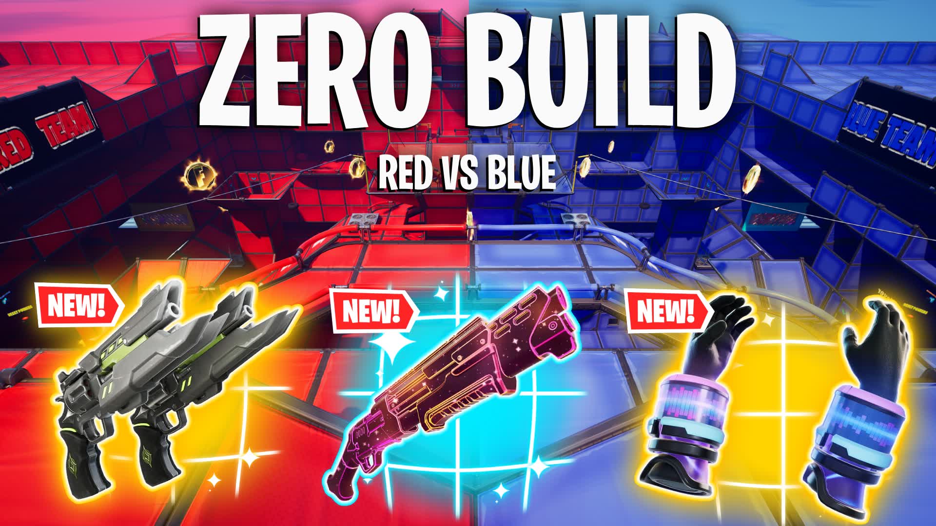 ZERO BUILD RED VS BLUE 1424-9623-0014 by techplays1 - Fortnite